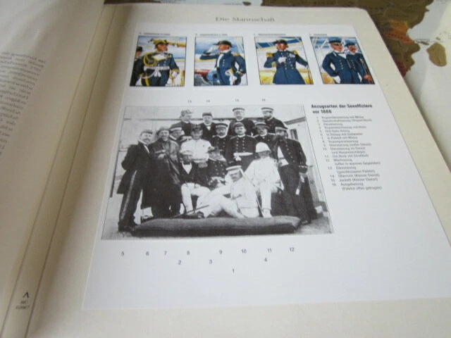 DEUTSCHES MARINE Archiv N 2067 Uniformen Preußische zur Kaiserlichen ...