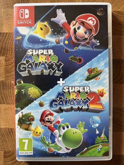 SUPER MARIO GALAXY + Super Mario Galaxy 2 Nintendo Switch Mario Mario £ ...