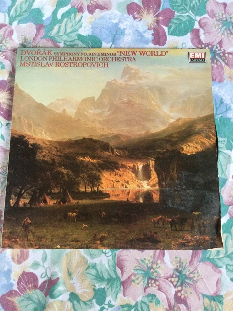 DVORAK SYMPHONY NO.9 In E Minor New World Vinyl LP Record Rostropovich EMI EUR 7,01 - PicClick IT