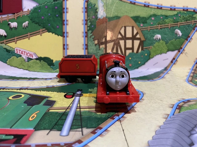 THOMAS AND FRIENDS trackmaster trains Shocked Face James £3.95 ...