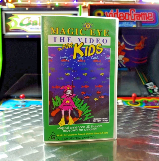 MAGIC EYE THE Video For Kids - Classic 1993 3D Illusion VHS Video £10. ...