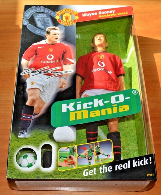 RARE KICK-O-MANIA 09531 Wayne Rooney Manchester United Figure £49.99 ...