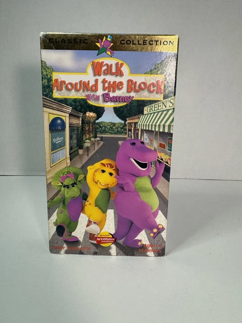 BARNEY - WALK Around the Block with Barney (VHS, 1999) $8.12 - PicClick CA