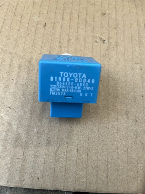 ISUZU HAZARD 8-PIN Denso Turn Signal Flasher Relay AH066500-6950 ...