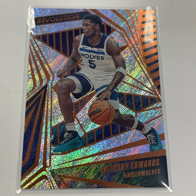 ANTHONY EDWARDS 2023-24 Panini Revolution #43 Minnesota Timberwolves ...