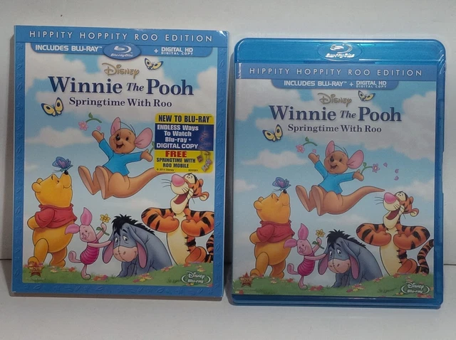 NEW DISNEY'S WINNIE the Pooh Springtime With Roo Blu-ray + Digital 2004 ...