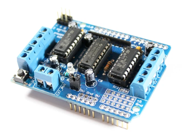 MOTOR SHIELD FOR Arduino Uno / Mega With 2x L293D Driver Stepper Motors ...