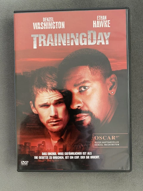 TRAINING DAY - DVD- Denzel Washington, Ethan Hawke, Eva Mendes EUR 9,00 ...