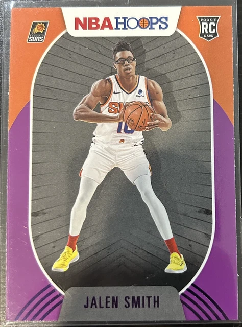 JALEN SMITH RC - 2020-21 NBA Hoops Basketball Purple Rookie Card Suns ...