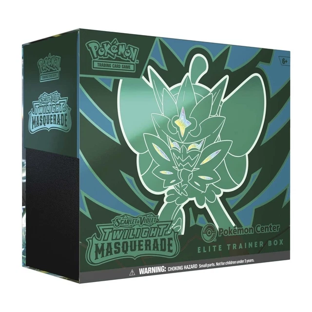 POKÉMON TCG: SCARLET & Violet-Twilight Masquerade Pokémon Center ETB ...