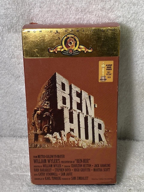 BEN-HUR (VHS 2-TAPE Set) 1988 MGM Charlton Heston £1.54 - PicClick UK