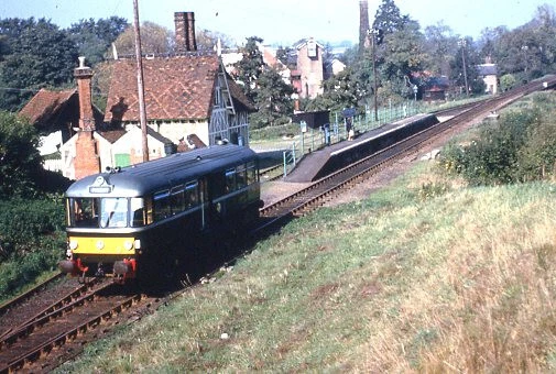 COLOUR RAIL SLIDE DE 1460 of BR Railbus DMU £1.99 - PicClick UK