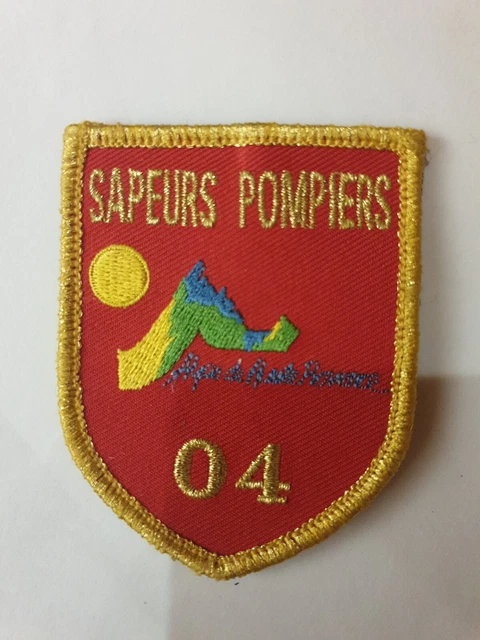 ANCIEN ÉCUSSON POMPIER SDIS 04 EUR 8,50 - PicClick FR