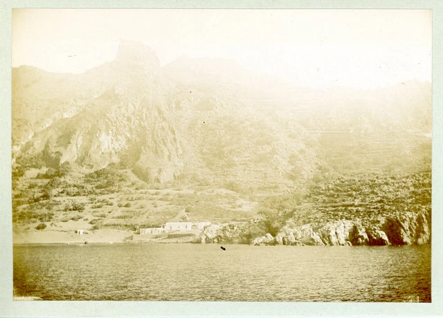 ITALIE, SYRACUSE VINTAGE albumen print, Tirage albuminé 8x11 Circa 1890 EUR 59,00 - PicClick IT