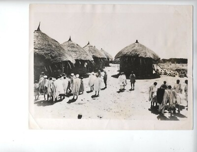 1935 ETHIOPIA ITALY war vintage photo fascist Addis Ababa Mussolini ...