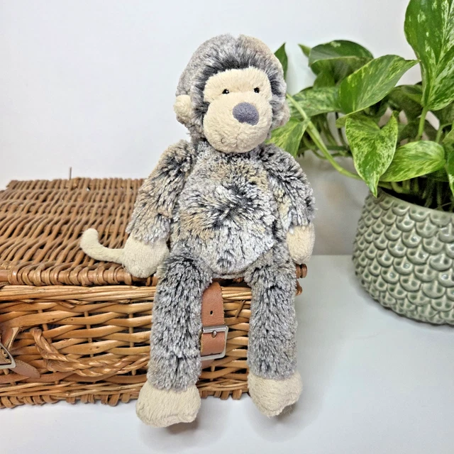 JELLYCAT SMALL PUDDLE Monkey Retired - Puddles Monday - Retired Beanie ...
