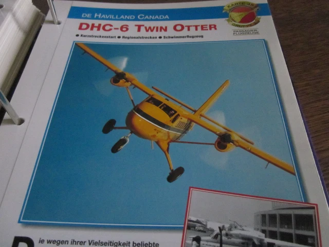 FLIEGEN 2: KARTE 45 De Havilland Canada DHC 6 Twin Otter EUR 4,75 ...