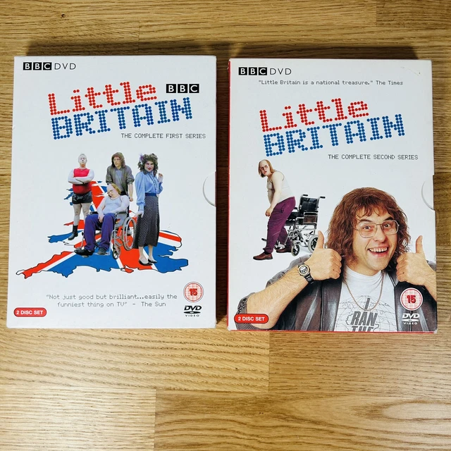 LITTLE BRITAIN COMPLETE First & Second Series Season 1 + 2 DVD Box Sets ...