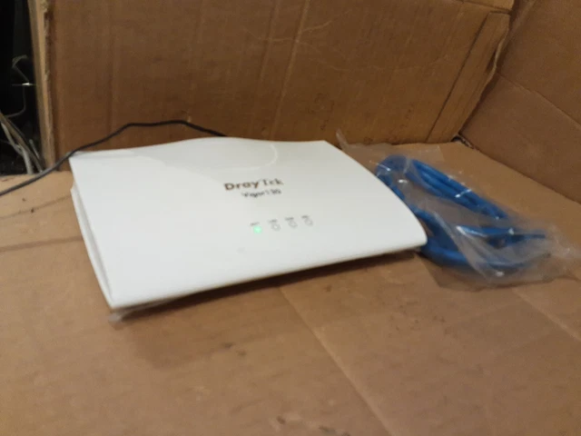 DRAYTEK VIGOR 130 VDSL2 ADSL2 Modem FTTC Gigabit Ethernet - PicClick UK