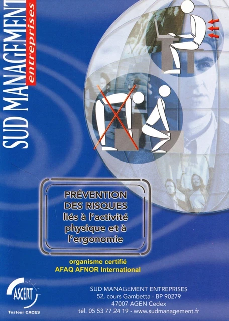 PRÉVENTION DES RISQUES liés à l'activité physique et à l'ergonomie [Formation] EUR 2,70 ...