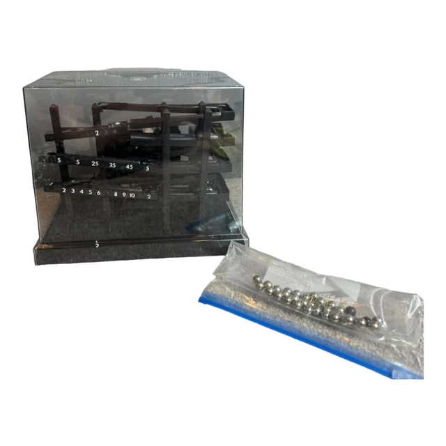 VINTAGE ARROW BALL Bearing 'Time Machine' Kinetic Clock - Works £203.92 ...