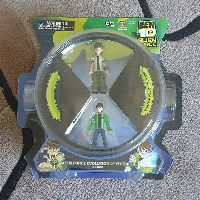 BEN 10 ALIEN Force Evolution Exclusive Action Figure 4-Pack [Set 1] £ ...