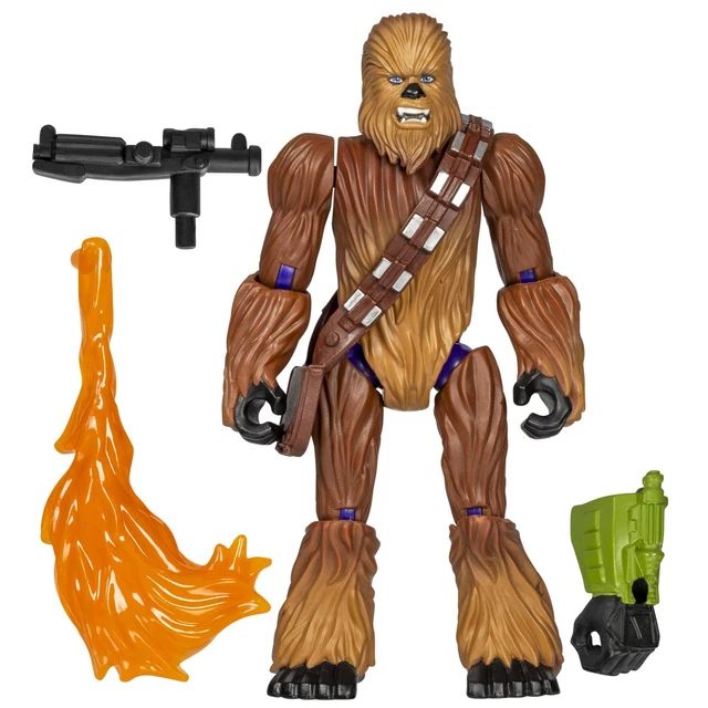 STAR WARS MIXMASHERS Chewbacca Custom Mix-And-Match Action Fig ...