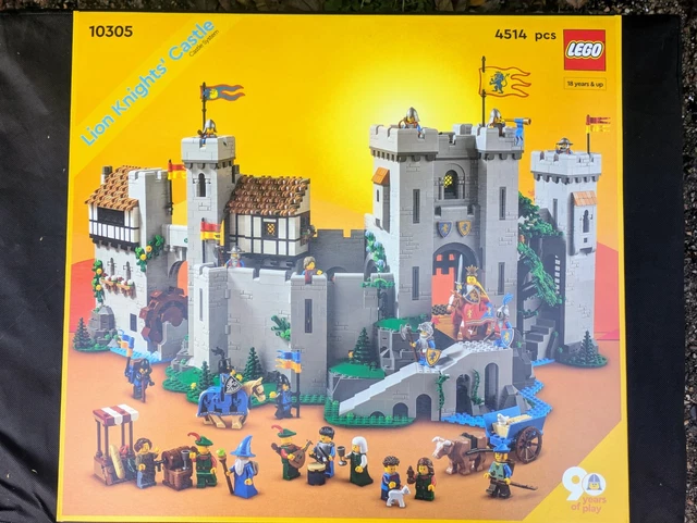 LEGO ICONS 10305 Lion Knights Castle 90th Anniversary Set £370.84 ...