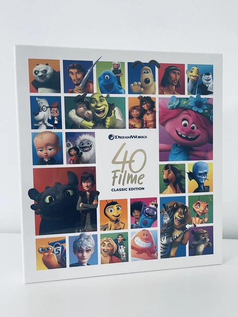 DREAMWORKS CLASSIC EDITION - 40 FILME (Komplettbox) - 40 DVD’s NEU+OVP ...