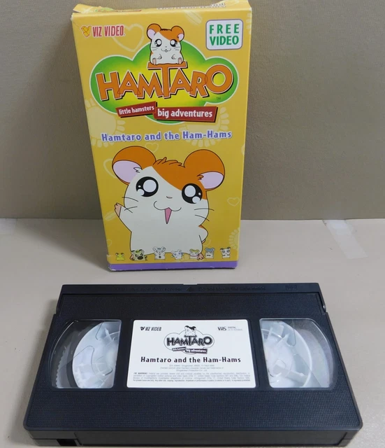 HAMTARO AND THE Ham-Hams VHS Tape 2000 Little Hamster Big Adventures ...