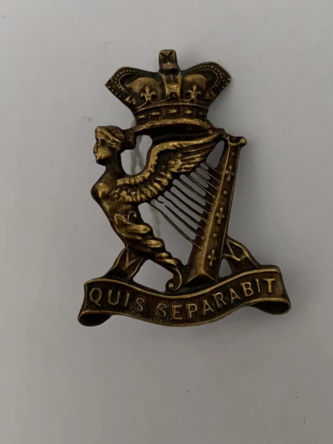 EARLY VICTORIAN ROYAL Irish Rifles Cap badge £50.00 - PicClick UK