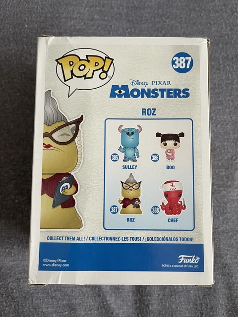 FUNKO POP! DISNEY Pixar Monsters Inc Roz #387 Vinyl Figure EUR 32,67 ...