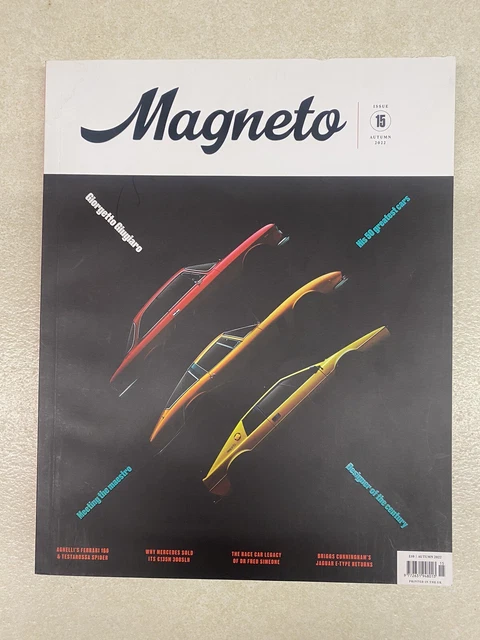 CLASSIC CAR MAGAZINE Magneto ISSUE 15 Autumn 2022 £12.95 - PicClick UK