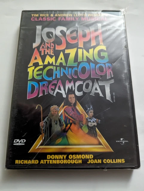 JOSEPH AND THE Amazing Technicolor Dreamcoat (DVD, 2007) New & Sealed ...