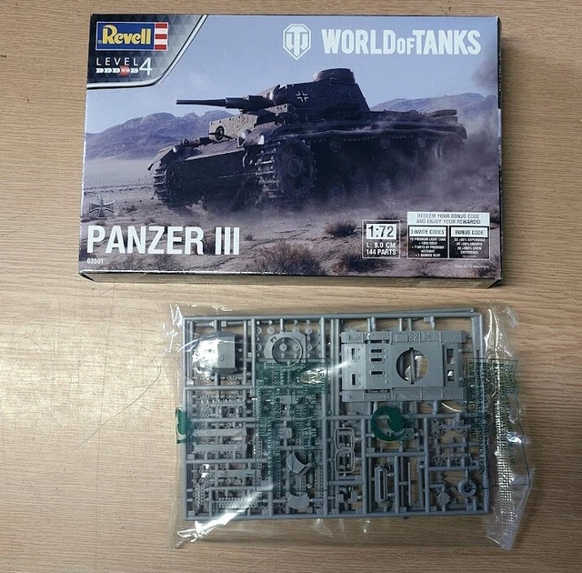 PANZER PZ.III AUSF.L "World of Tanks" in 1/72 von Revell EUR 6,50 - PicClick DE