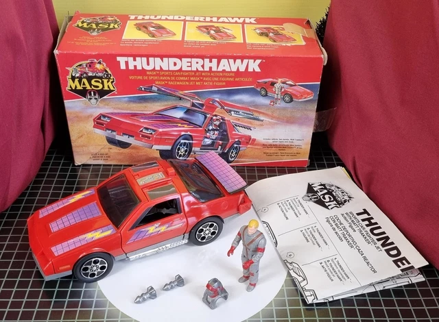 VINTAGE KENNER M.A.S.K. Thunderhawk Complete w/Matt Trakker, Box ...
