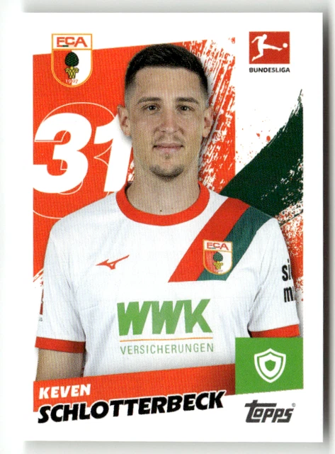 TOPPS BUNDESLIGA STICKER 2025-26 No. 14 Keven Schlotterbeck EUR 1,00 ...