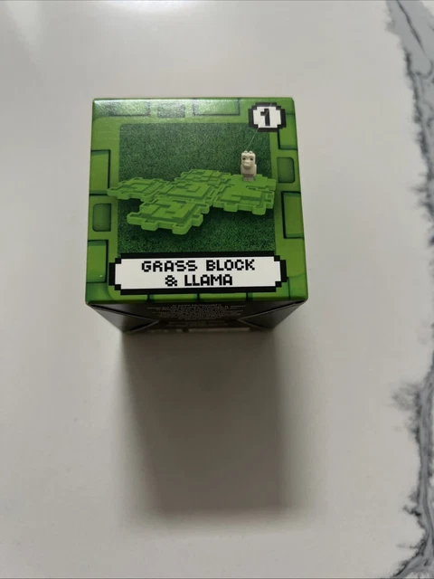 2025 MCDONALD’S MINECRAFT Movie Happy Meal Toy #1 Grass Block Llama NEW ...