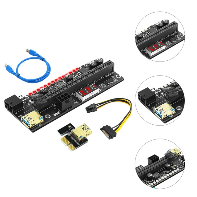 SOLID STATE HARD Disk Adapter Riser Card PCIe Convenient Set £10.19 ...