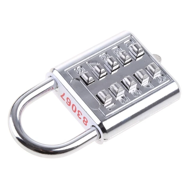 5 DIGIT SECURITY Code Padlock Mini Shackle Lock Locker Anti-theft Lock ... 5 DIGIT SECURITY Code Padlock Mini Shackle Lock Locker Anti-theft Lock ...