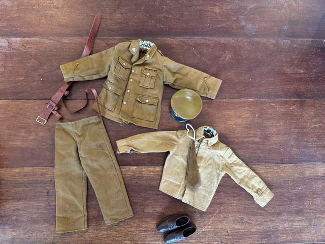 VINTAGE EARLY 1970S Action Man British Army Uniform £19.99 - PicClick UK