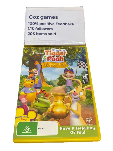 MY FRIENDS TIGGER & Pooh Outdoor Fun DVD REGION 4 Winnie The Pooh ...