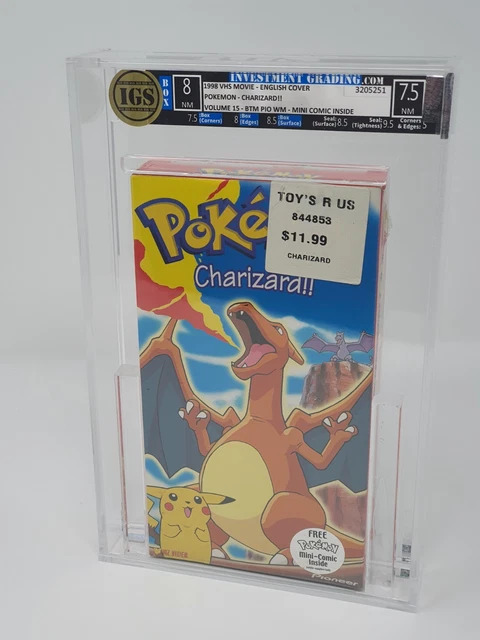 POKÉMON CHARIZARD VHS Video Kassette Rot Glurak Pokemon NEU sealed IGS ...