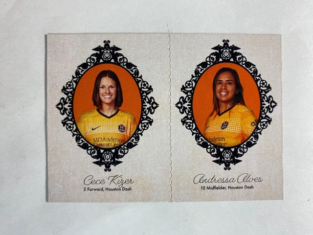CECE KIZER & Andressa Alves 2024 Beachwood Parkside Vol. 1 carte NWSL ...