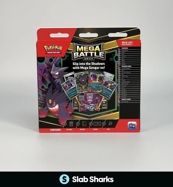 POKEMON TCG MEGA Battle Deck Mega Gengar Ex Sealed Box $36.00 - PicClick CA