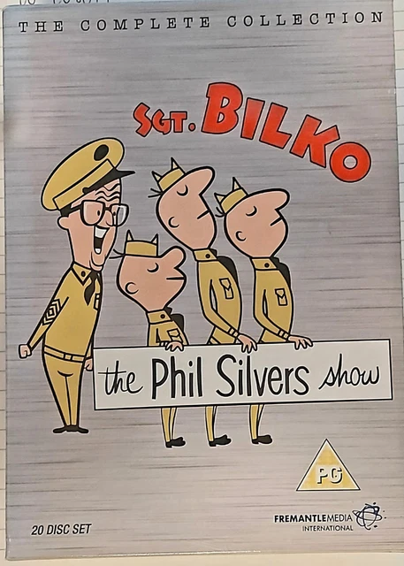 DVD MOVIE SGT Bilko Series Boxset Complete Collection Phil Silvers Show ...