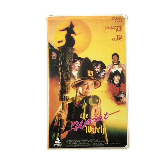THE WORST WITCH (1986) : Tim Curry, Fairuza Balk Clamshell VHS Rare ...