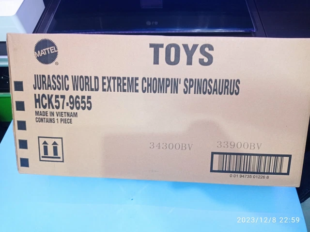 MATTEL JURASSIC WORLD Camp Cretaceus Spinosaurus Nuovo Spinosauro EUR ...