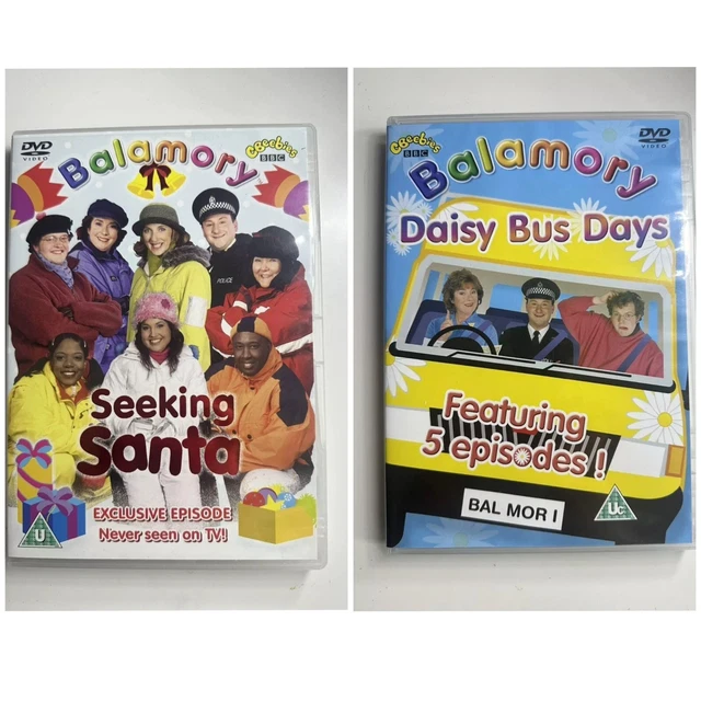 BALAMORY SEEKING SANTA & Daisy Bus Days - Cbeebies BBC - Balamory DVD ...