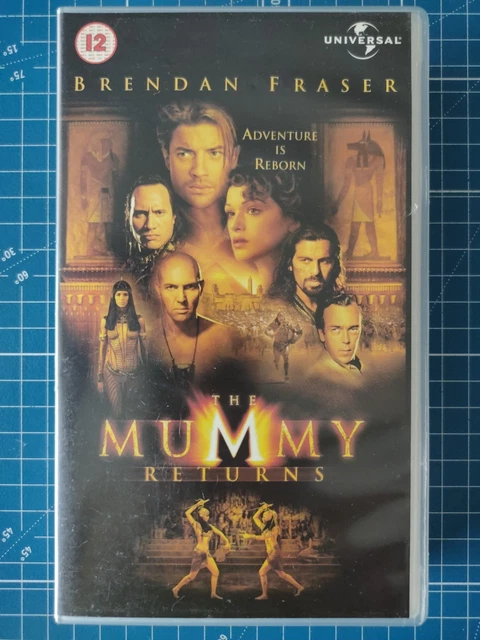 THE MUMMY RETURNS - Brendan Fraser, Rachel Weisz (PAL VHS) £2.99 ...